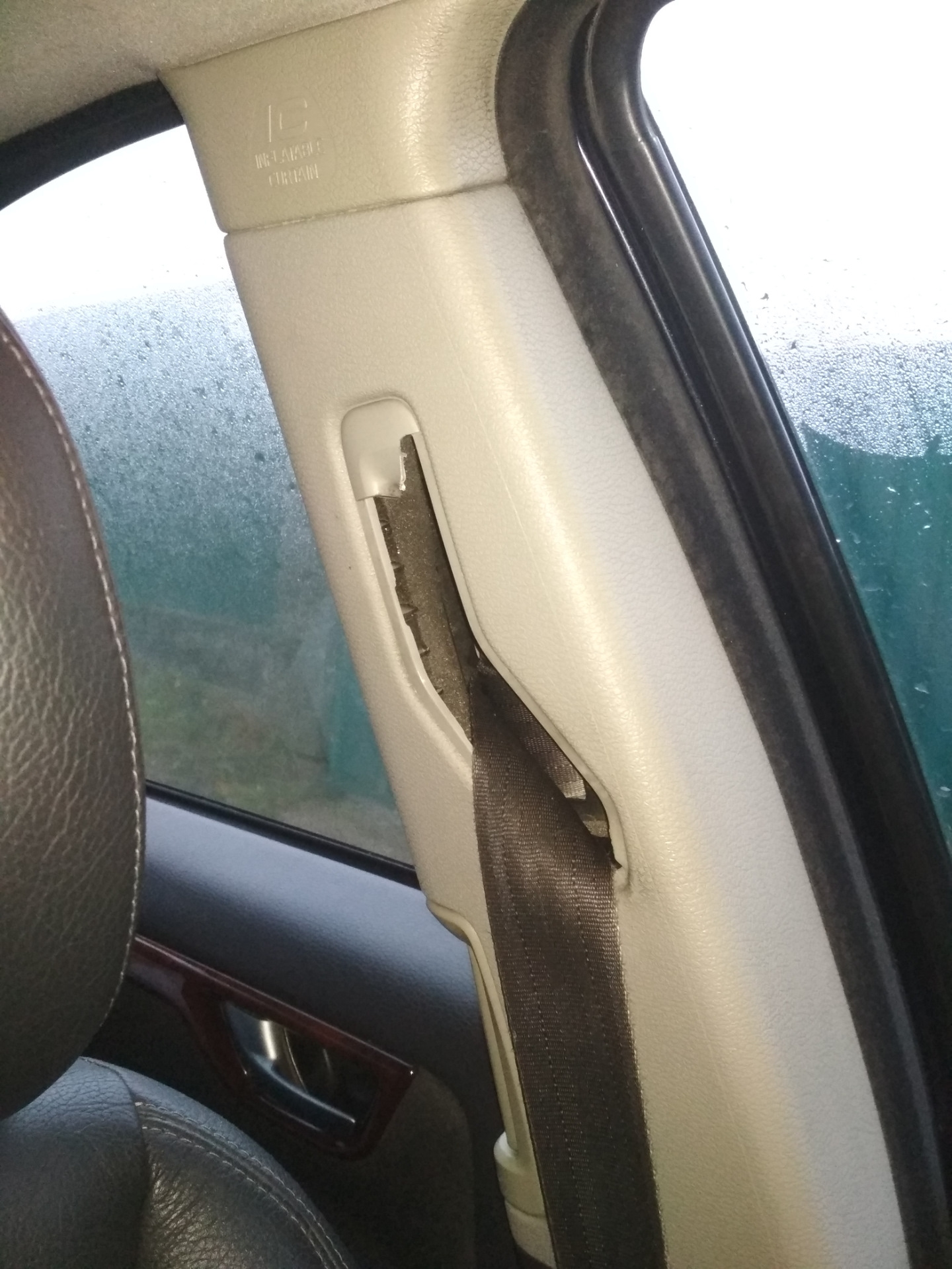 Направляющая ремня безопасности — Volvo S60 (1G), 2,4 л, 2006 года ...