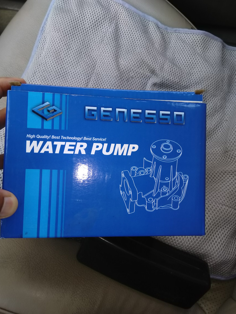 Замена помпы — Hyundai Sonata IV (EF), 2 л, 2004 года | поломка | DRIVE2