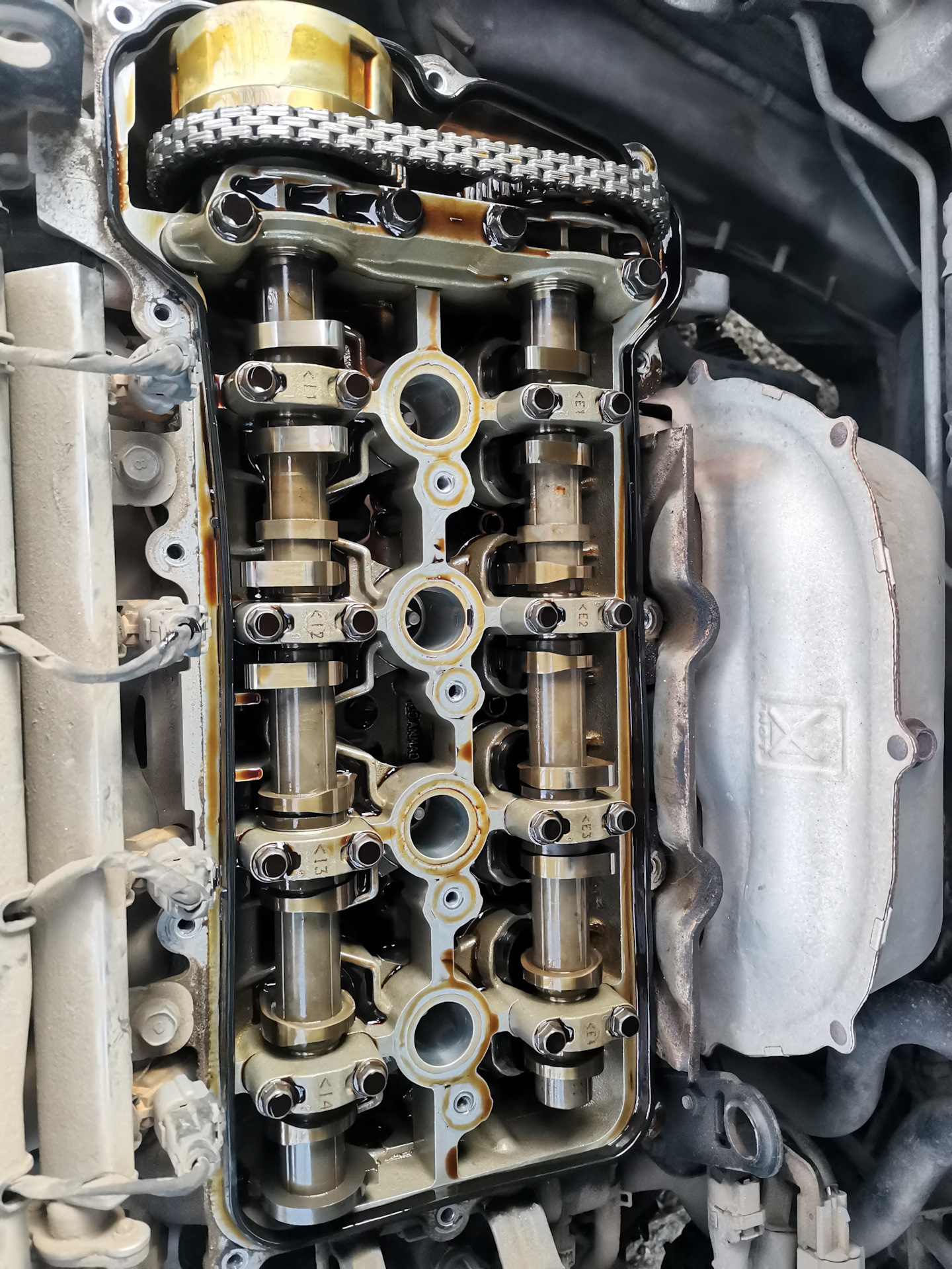 Замена прокладки крышки клапанов — Hyundai Elantra (4G), 1,6 л, 2010 года | своими руками | DRIVE2