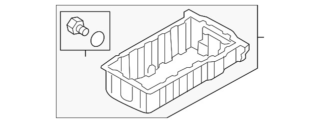 06A103601AC Поддон картера VAG | Запчасти на DRIVE2