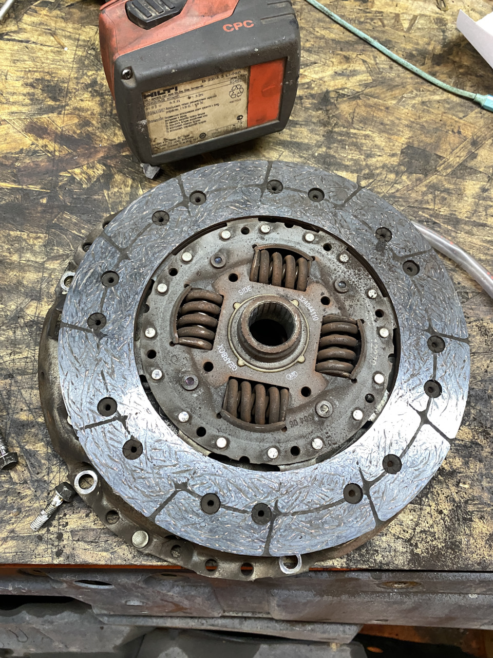 Сцепление, выжимной, термостат — Mitsubishi Outlander XL, 2,2 л, 2008 ...