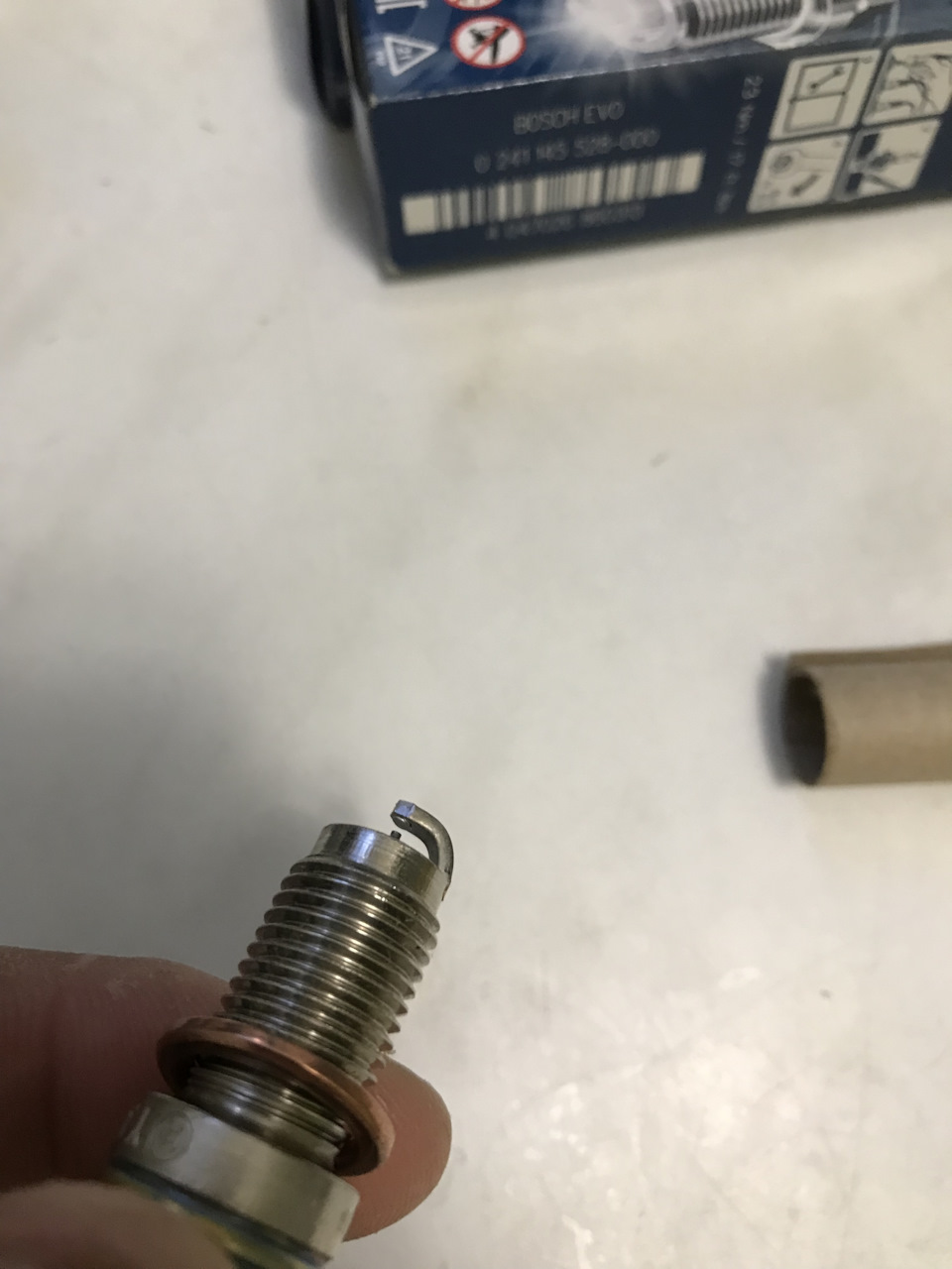 Эксперимент с чисткой платиновых свечей и установка Bosch evo ...