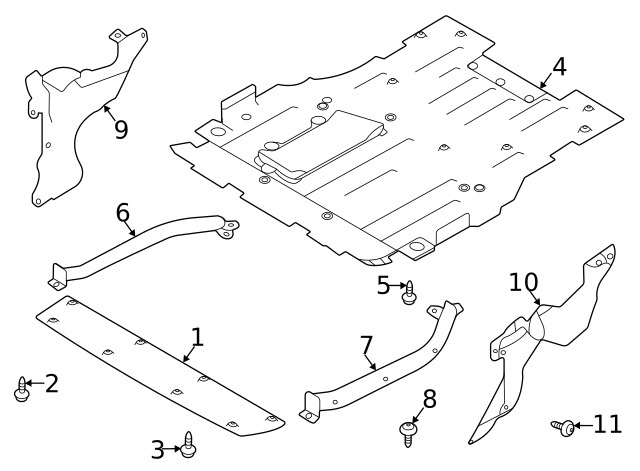 LR135635 Side Shield Jaguar Land Rover | Запчасти на DRIVE2