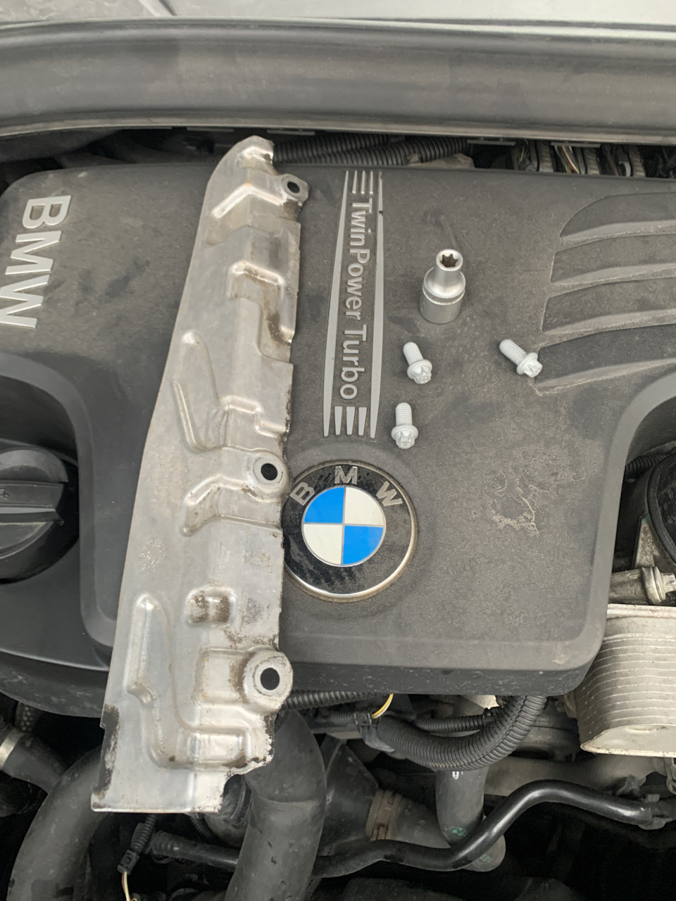 Тепловой щит n20 E84 — BMW X1 (E84), 2 л, 2012 года | своими руками ...