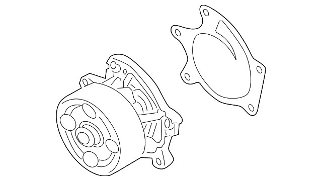 B10101KC0A Водяной насос NISSAN INFINITI | Запчасти на DRIVE2