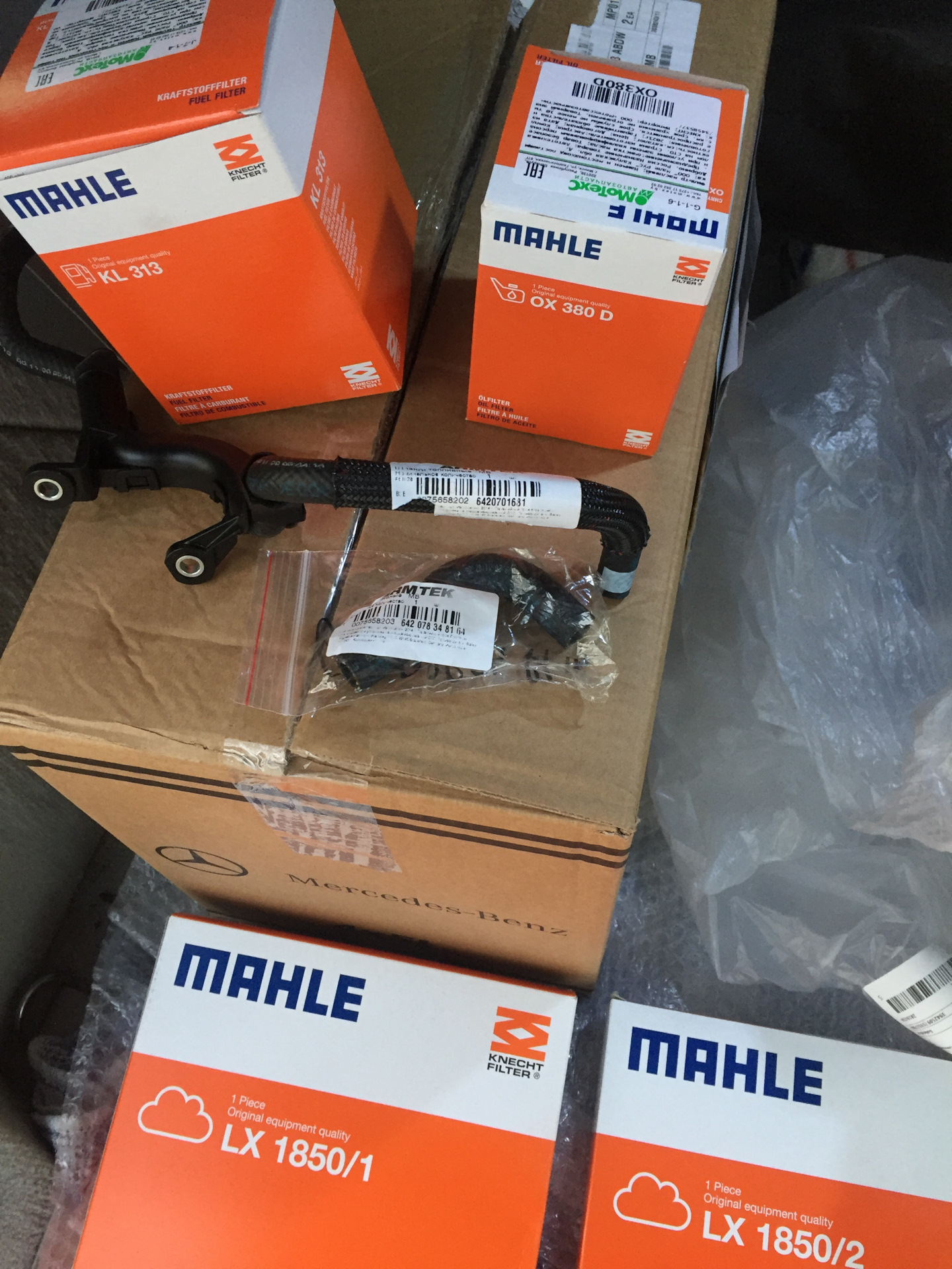 🔫Прохудились топливные шланги. — Mercedes-Benz R-Class (W251), 3,2 л ...