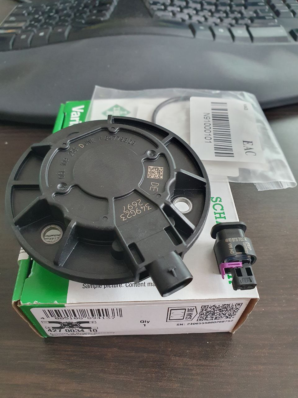 Заменили магнит управления клапана фазорегулятора — Skoda Superb Mk2, 1 ...