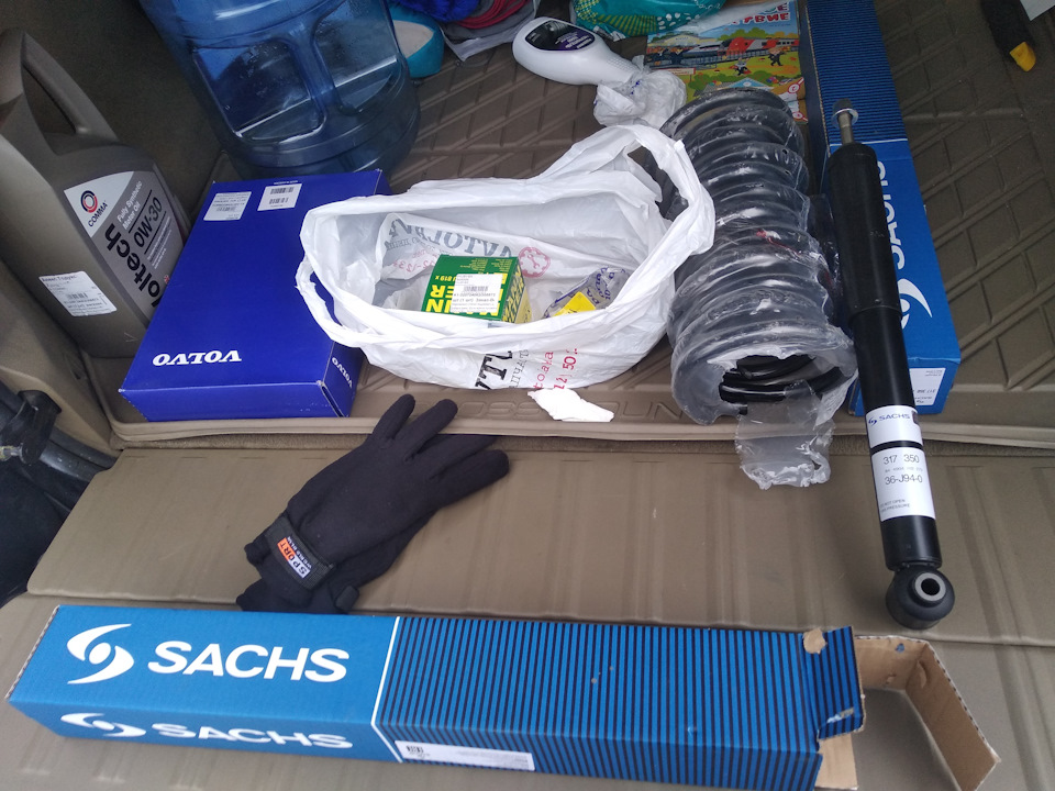 ТО и ремонт после Карелии — Volvo XC90 (1G), 2,5 л, 2009 года ...