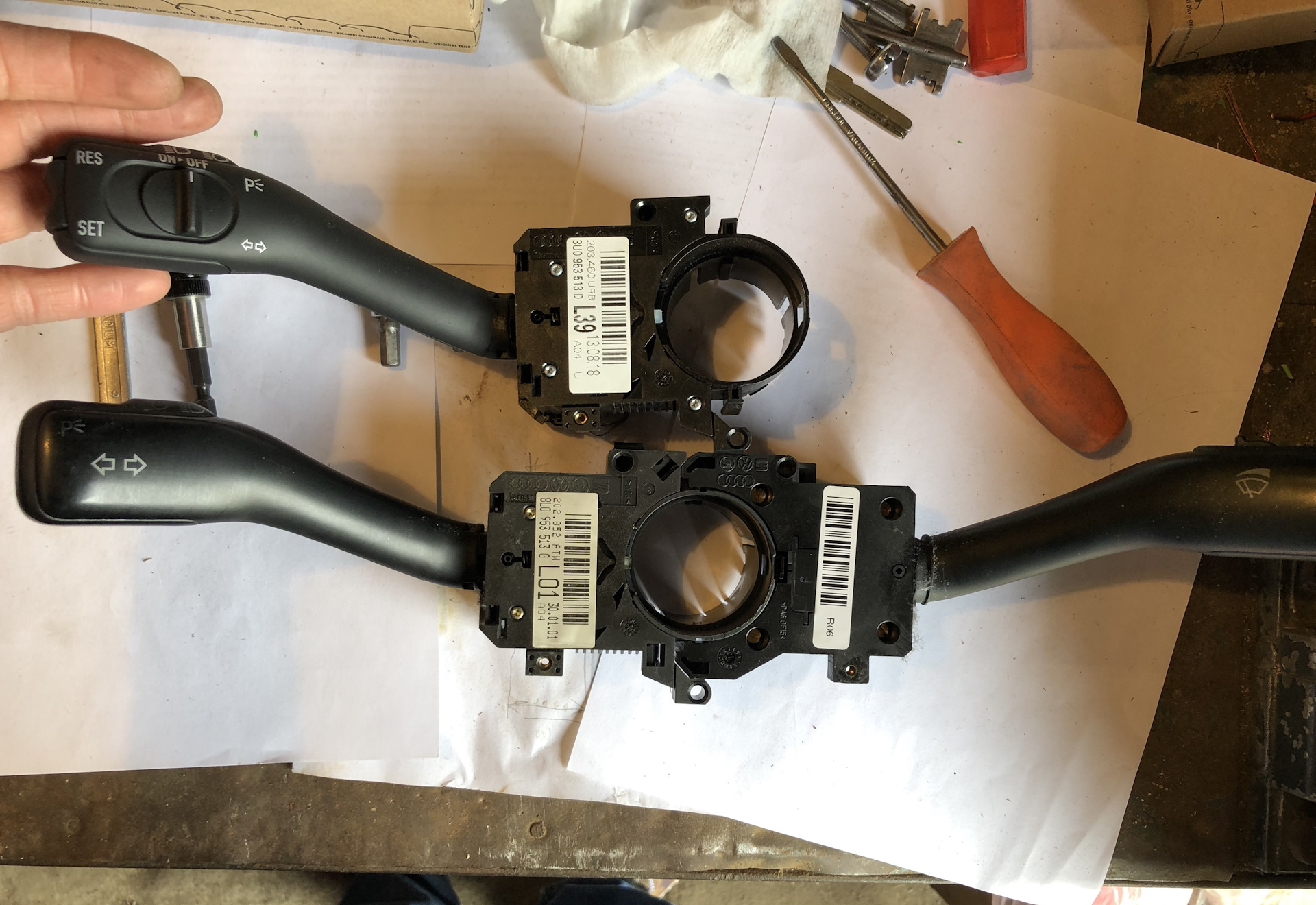 Передние сайлентблоки (запись для себя) — Volkswagen Golf Mk4, 1,6 л ...