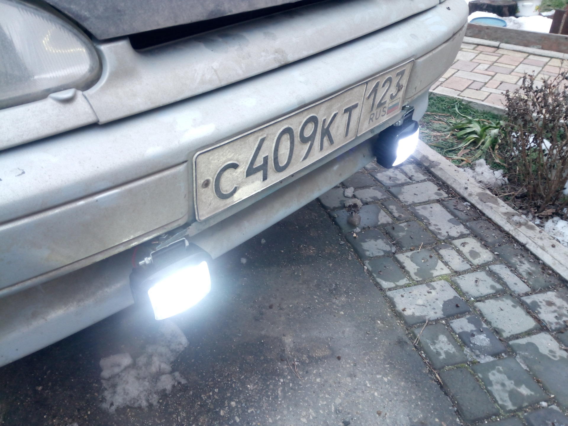 LED птф — Lada 2114, 1,6 л, 2008 года | тюнинг | DRIVE2