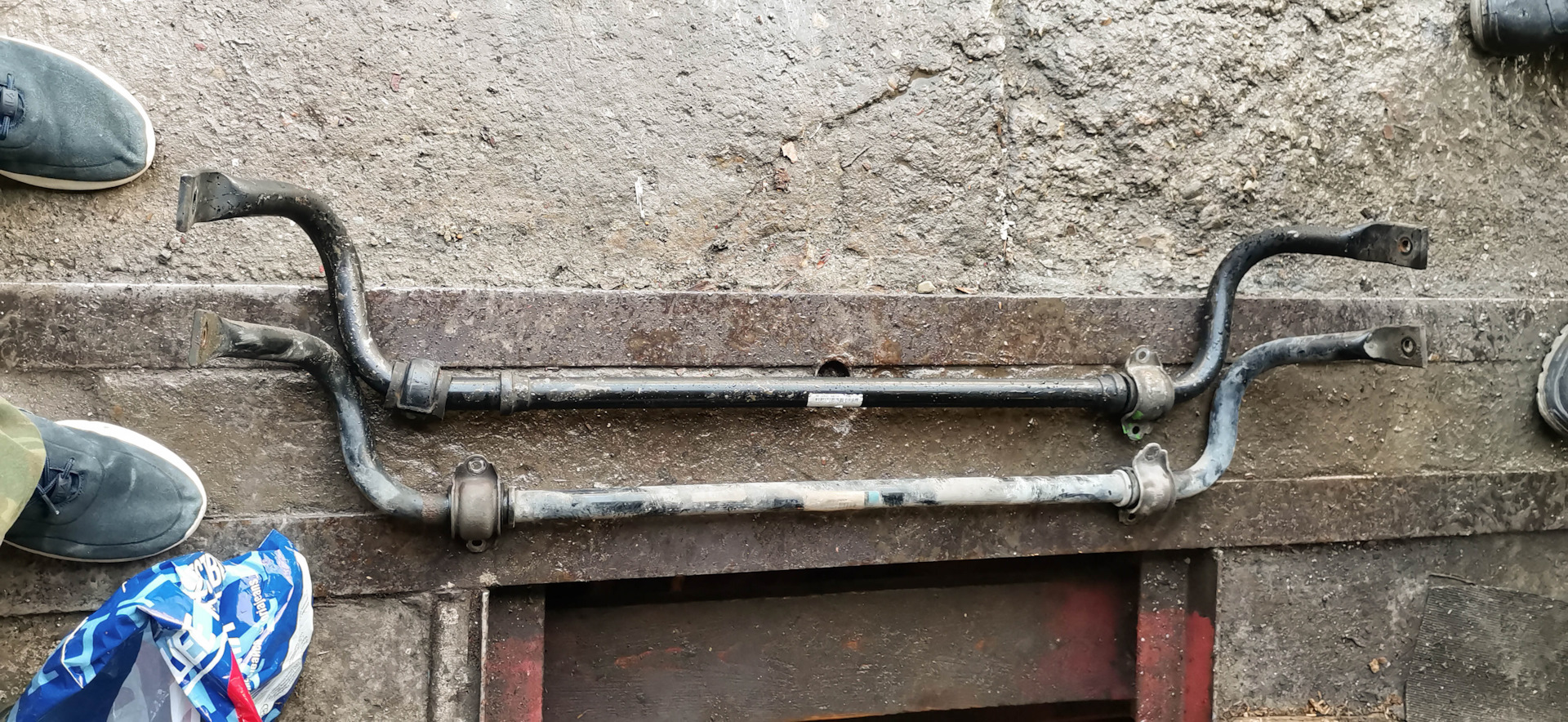 12. Установка стабилизатора от Q5 — Audi Allroad (C7), 3 л, 2014 года ...