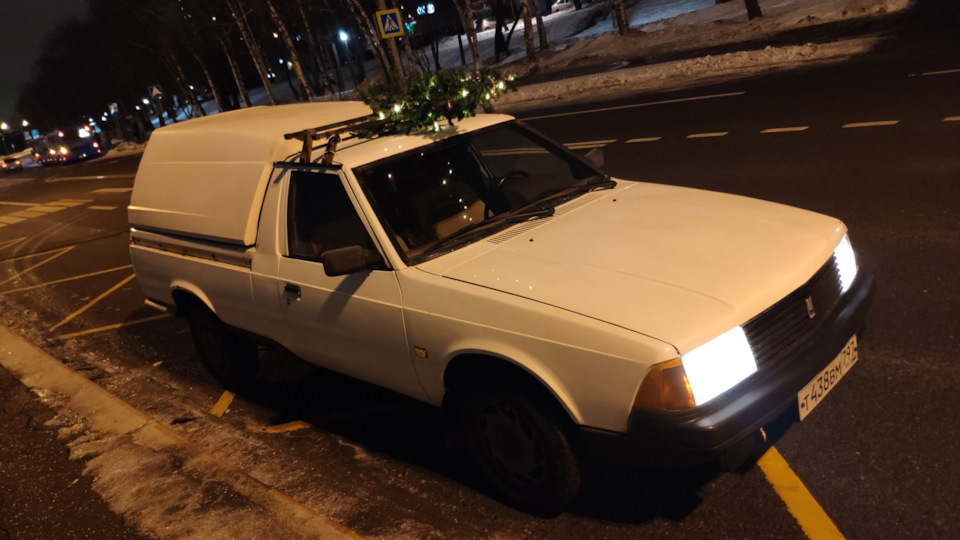 Новогодние настроение — Москвич 2335, 1,5 л, 1994 года | фотография ...