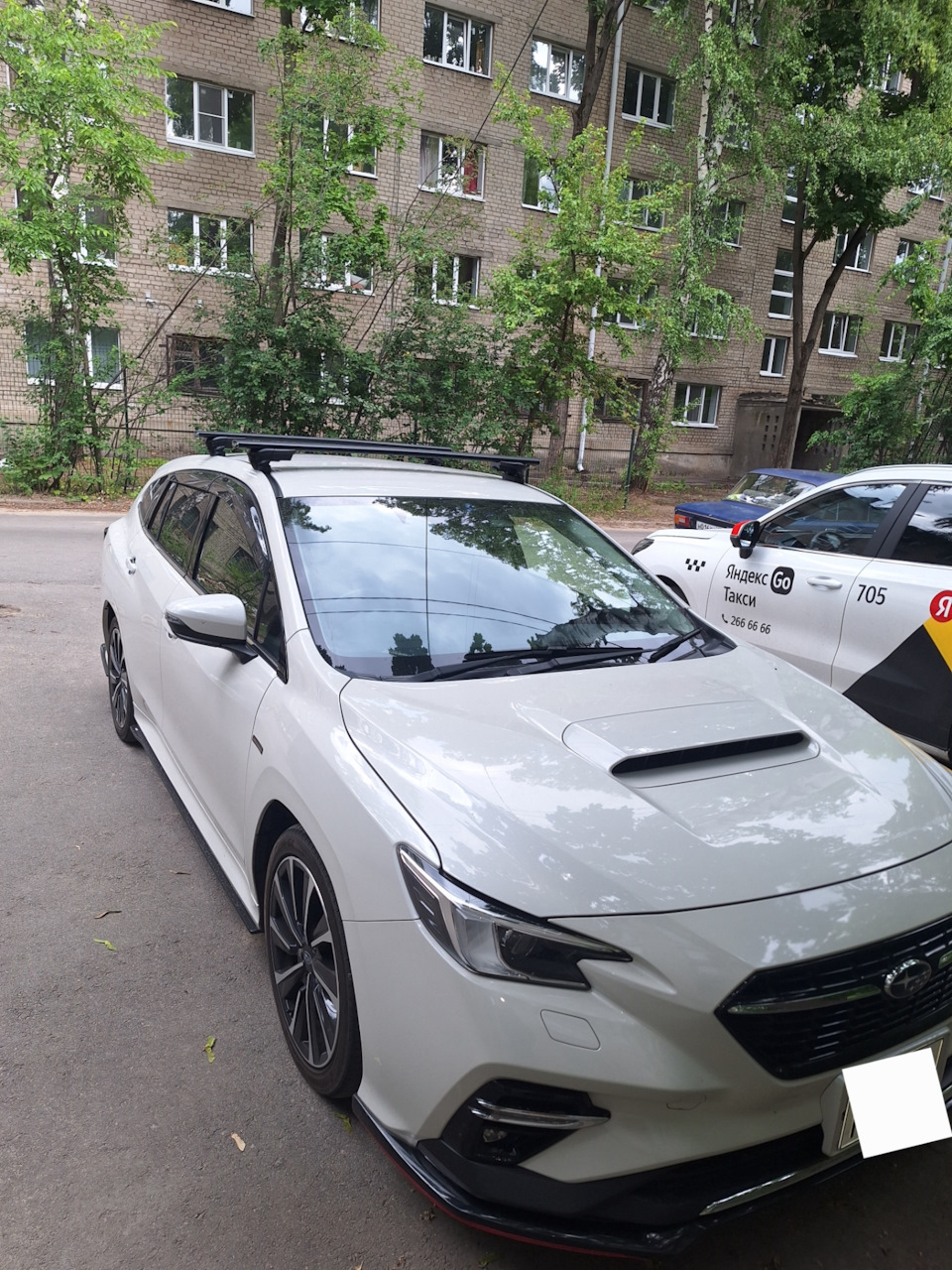 Багажник INNO — Subaru Levorg (VN), 1,8 л, 2021 года | аксессуары | DRIVE2