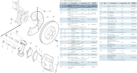 30683788 Комплект направляющей гильзы Volvo | Запчасти на DRIVE2