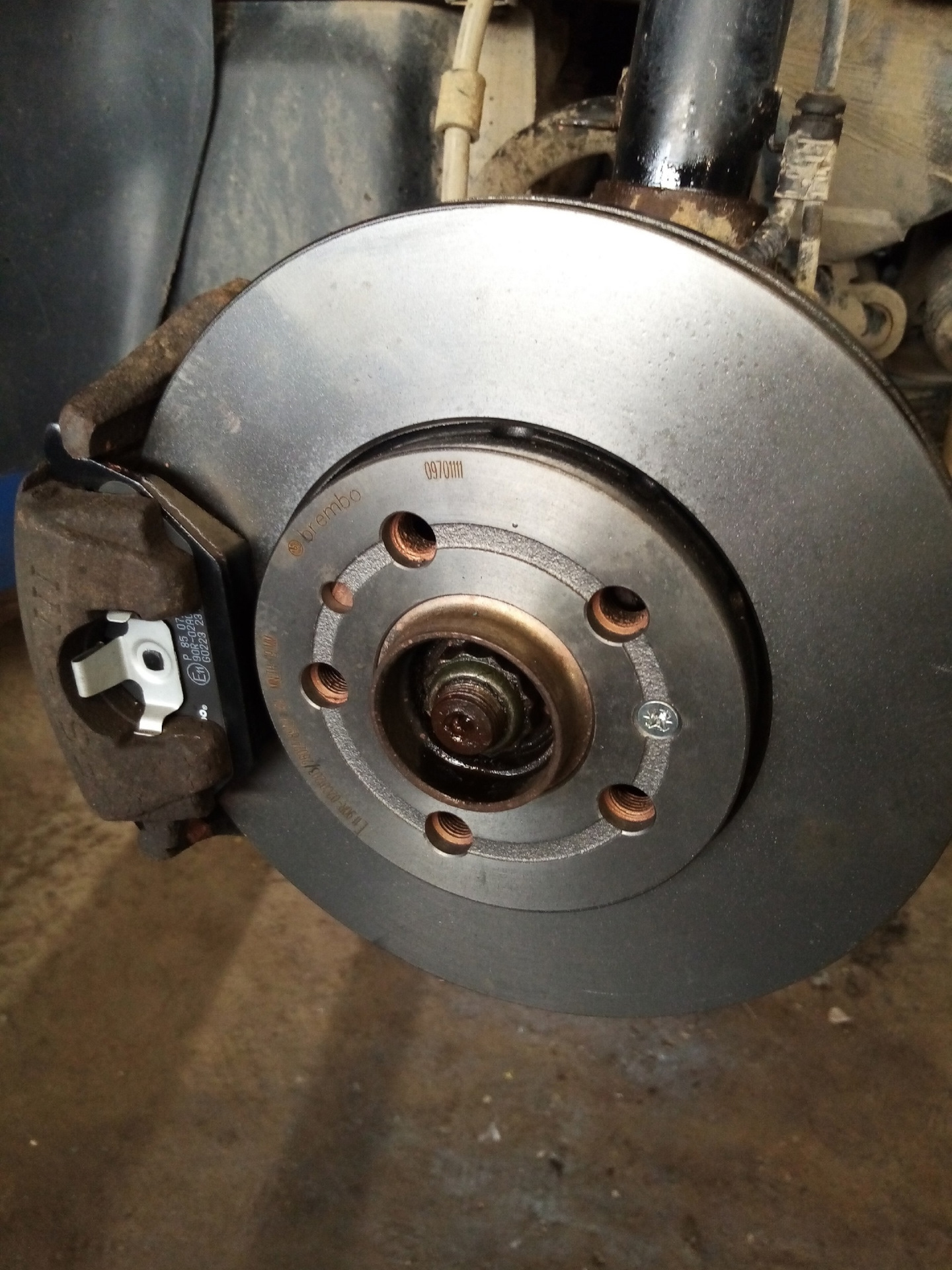Тормоза Brembo — Skoda Octavia Combi A4 Mk1, 1,4 л, 2007 года | визит ...