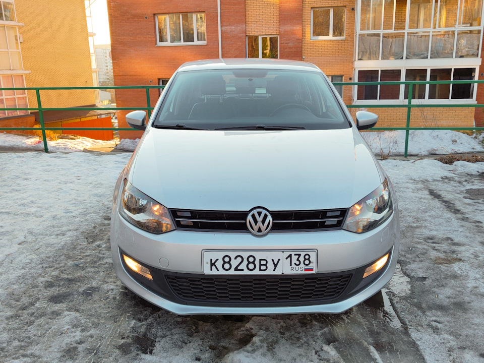💡 Установка ДХО+ПТФ на polo — Volkswagen Polo Hatchback Mk5, 1,4 л ...