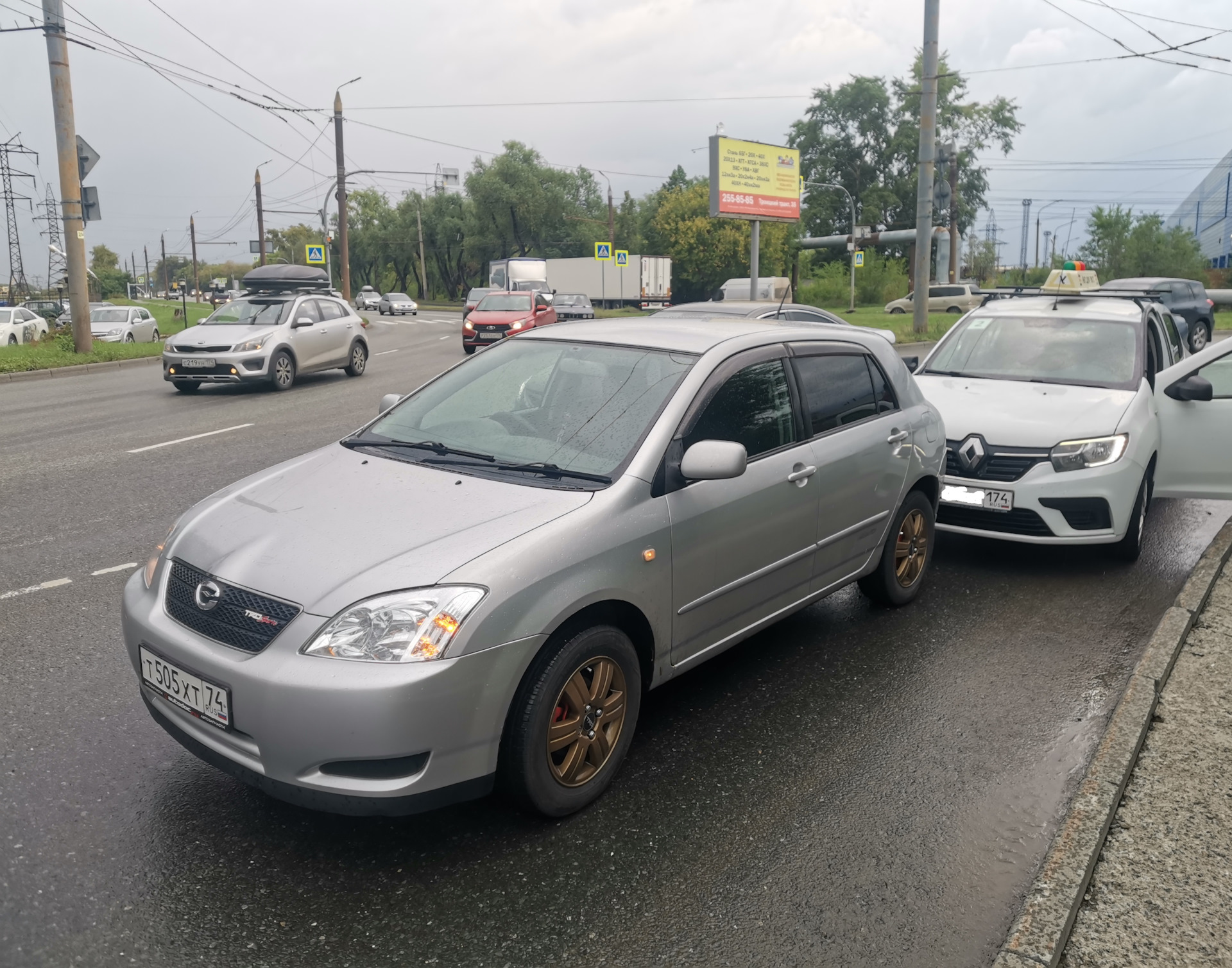 ДТП. 09.08.2023 — Toyota Corolla RunX, 1,5 л, 2003 года | ДТП | DRIVE2