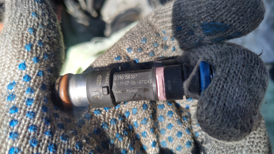 0280158007 Форсунка бензиновая BOSCH | Запчасти на DRIVE2