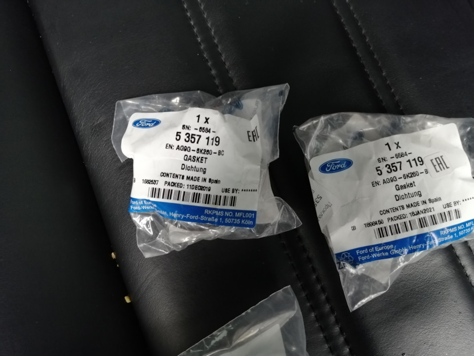 Замена прокладки клапанной крышки и тп — Ford Mondeo IV, 2 л, 2012 года ...