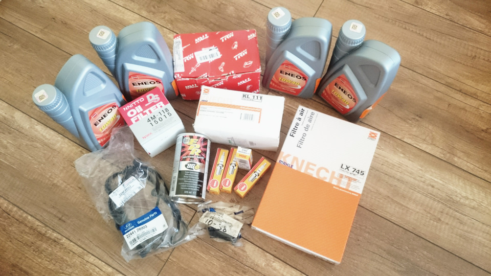 Плановое ТО и техосмотр 2020 — Hyundai Accent (1G), 1,5 л, 1996 года ...