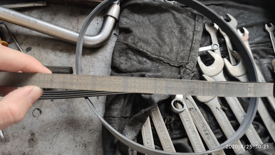 Замена передних опор и ремней — Toyota Camry (XV30), 3 л, 2006 года ...