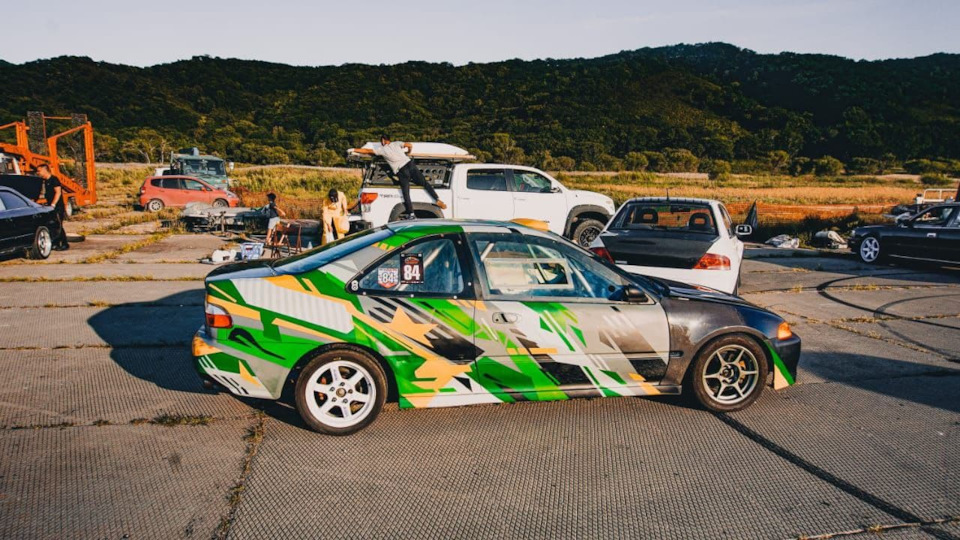 Ура! Взяли золотой подиум на драг-рейсинге в Золотой Долине! 💥 — Honda Civic Coupe (5G), 1,5 л ...