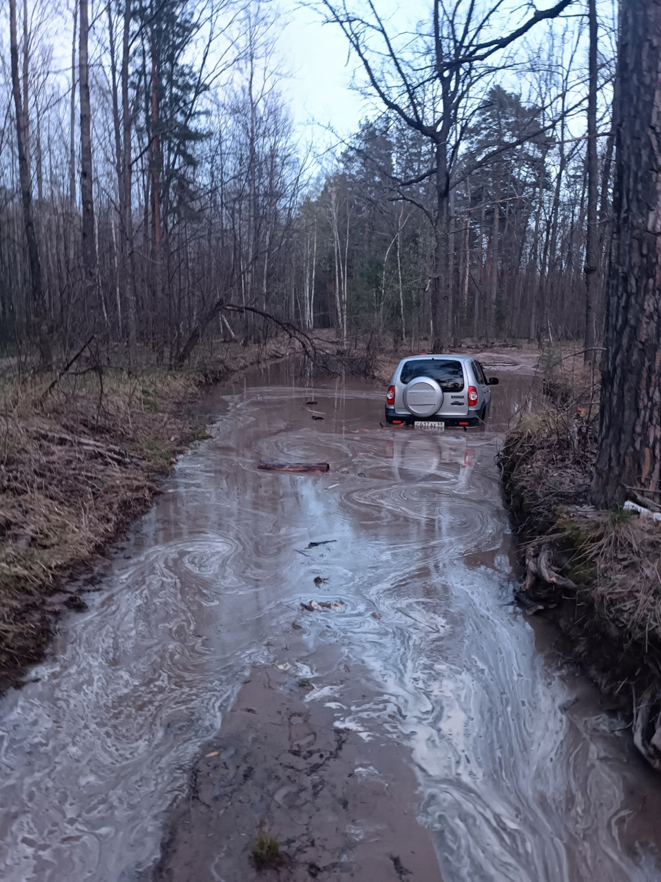 Не удачное открытие вальдшнепа — Chevrolet Niva GLX, 1,7 л, 2018 года ...