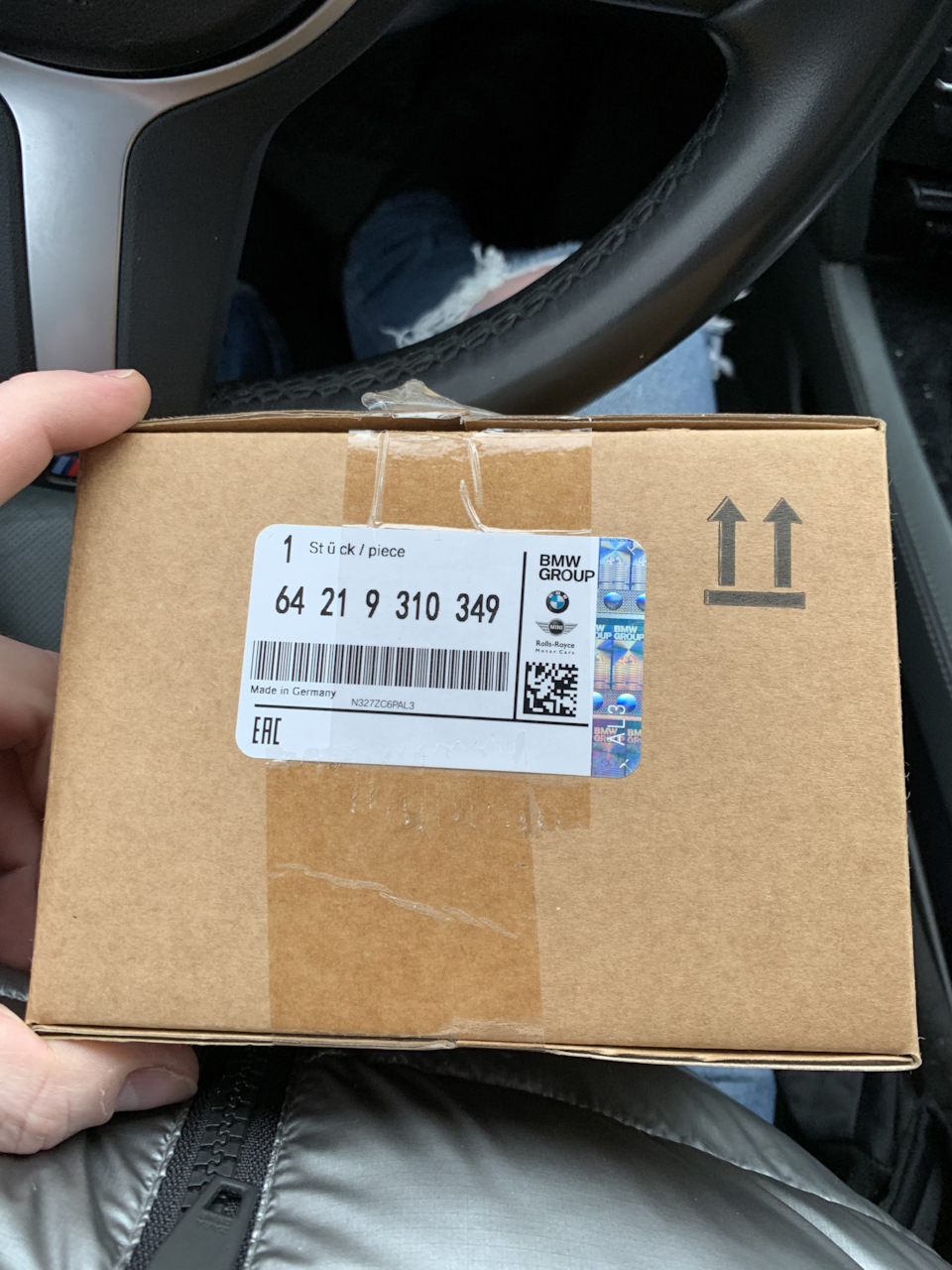 64219310349 Водяной клапан BMW | Запчасти на DRIVE2