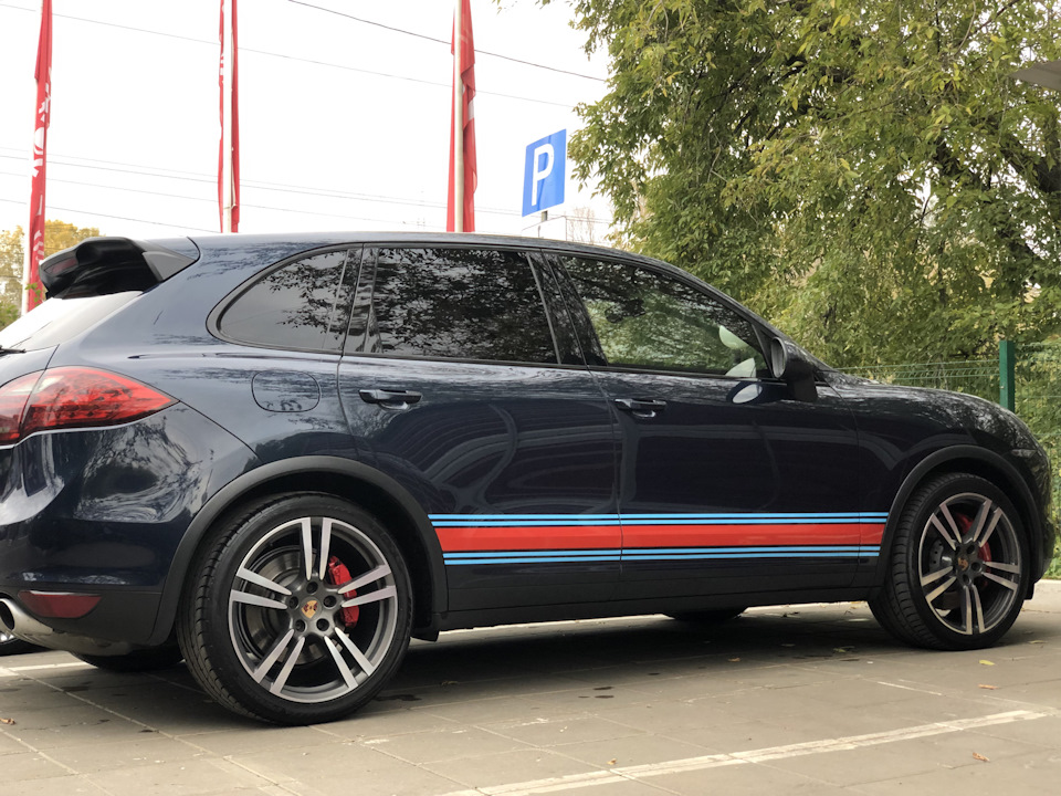 Martini — Porsche Cayenne (2G) 958, 4,8 л, 2013 года | стайлинг | DRIVE2