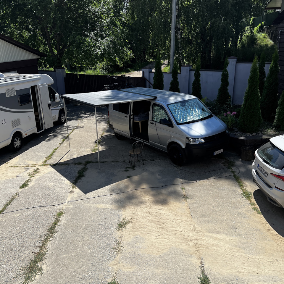 Маркиза Fiamma F40 Van — Volkswagen Transporter T5, 2 л, 2014 года ...