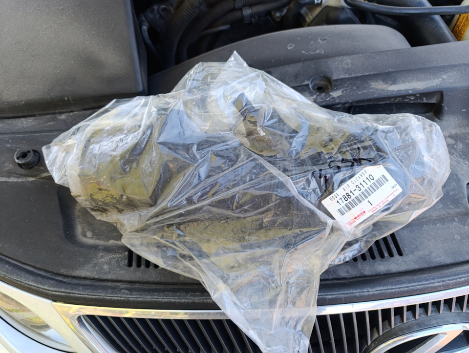 Замена гофры впуска — Lexus GS (S190), 3 л, 2006 года | плановое ТО ...