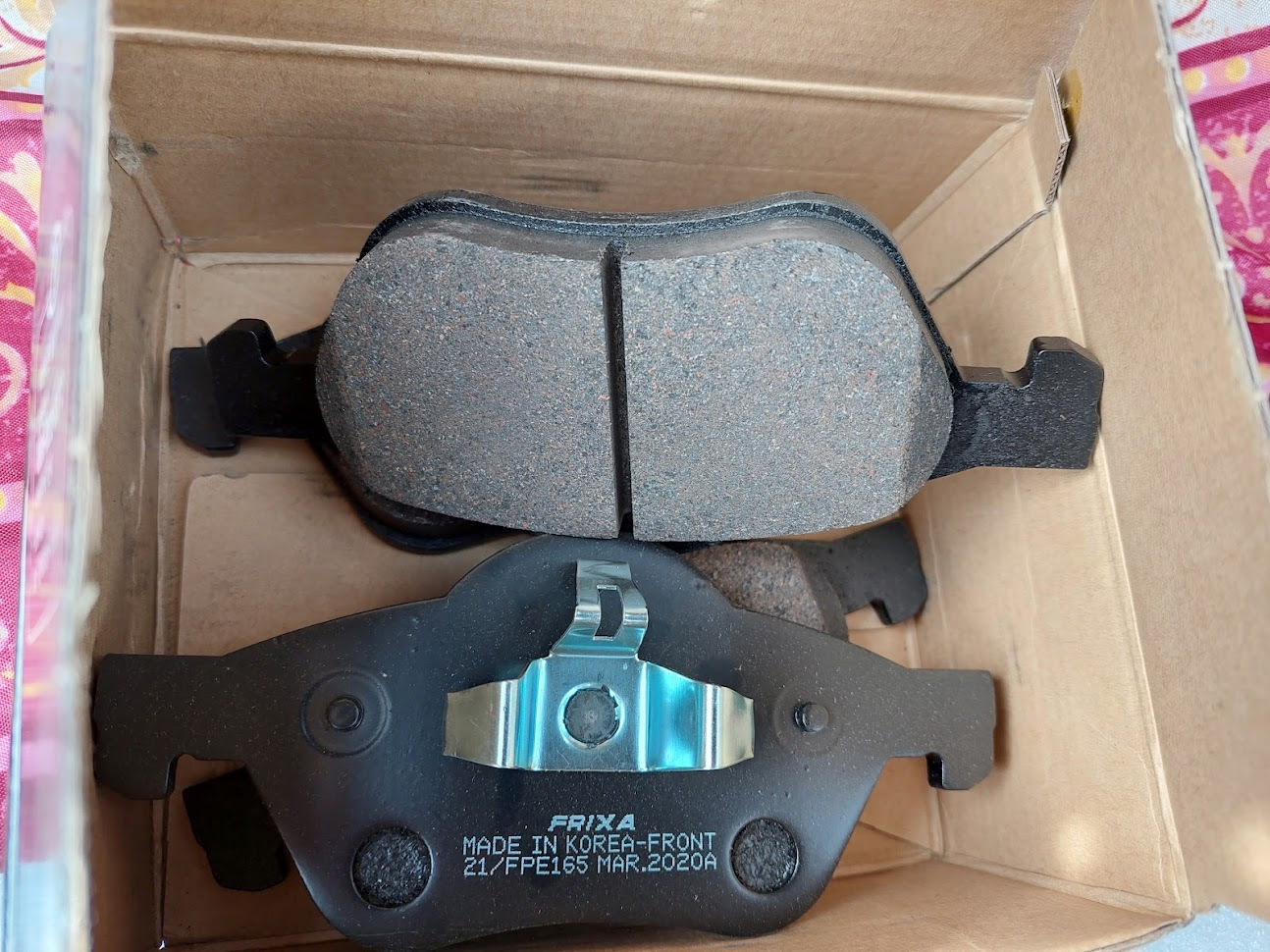 Колодки HANKOOK FRIXA — Renault Megane II, 1,6 л, 2009 года ...