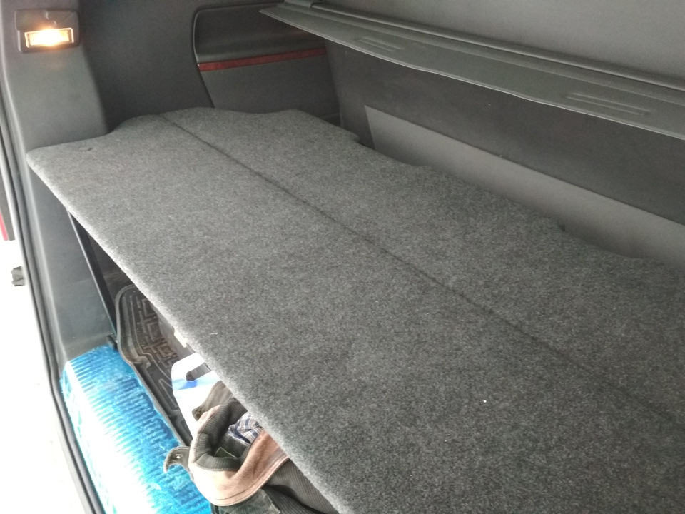 Полка в багажник аналог Мультифлекс — Volkswagen Multivan (T5), 3,2 л ...