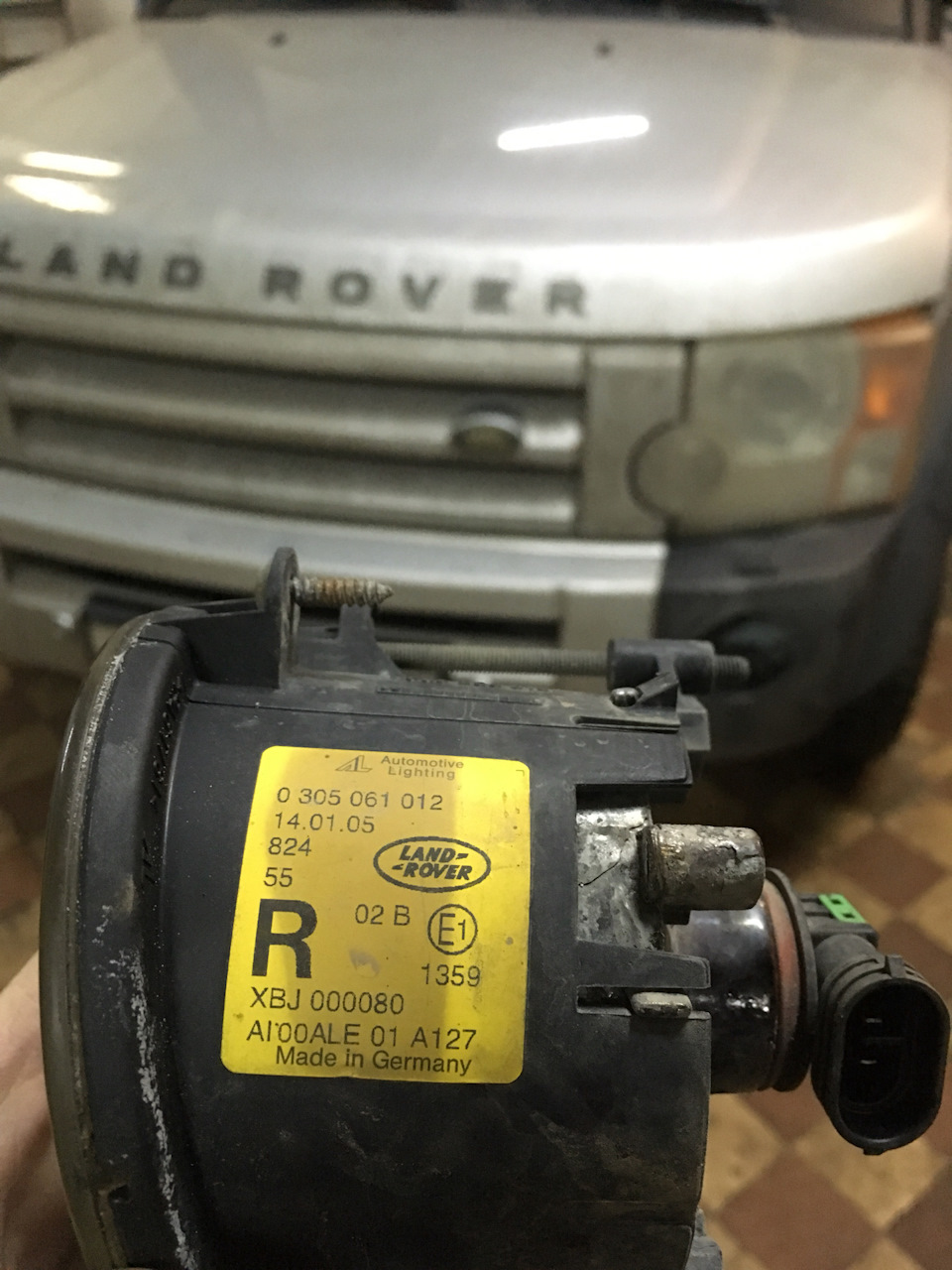 XBJ000080 Фара дальнего света в сборе Jaguar Land Rover | Запчасти на ...