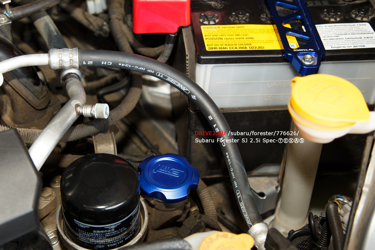 Заменил крышку маслозаливной горловины (15255-AA090) — Subaru Forester ...