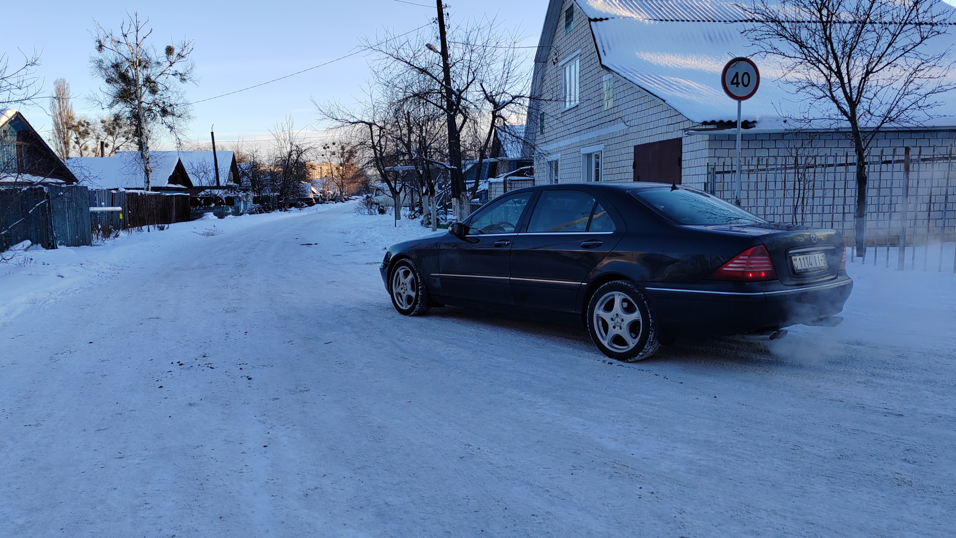 Mercedes-Benz S-Class (W220) 3.7 бензиновый 2004 | Бегемот鍊 на DRIVE2