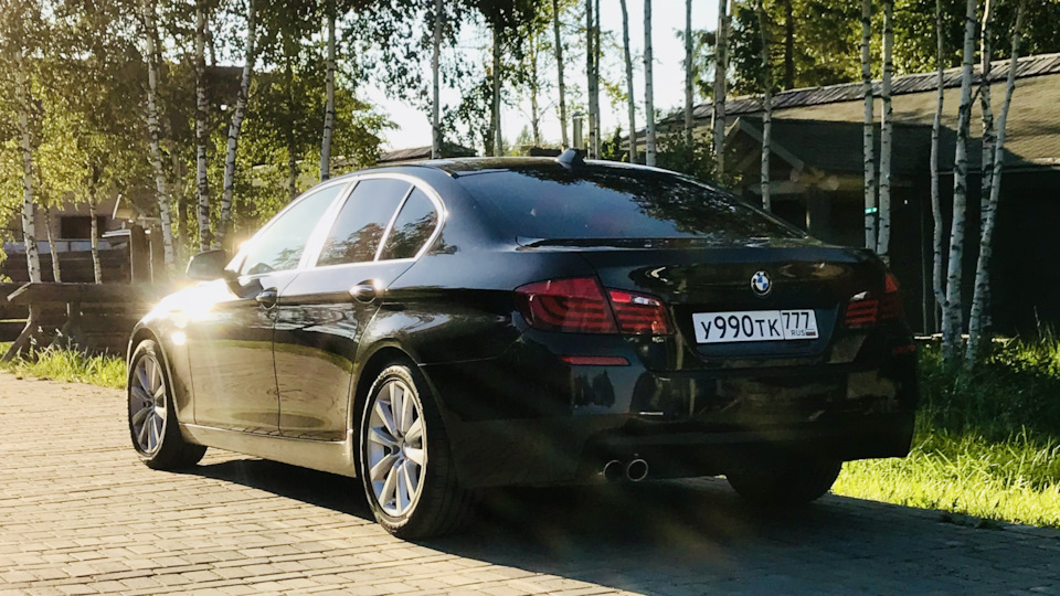 BMW 5 series (F10) 2.0 бензиновый 2012 | Black Five на DRIVE2