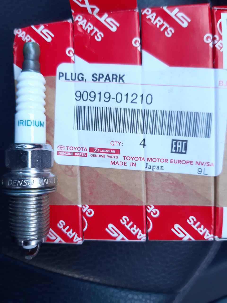 9091901210 Свеча зажигания TOYOTA LEXUS | Запчасти на DRIVE2