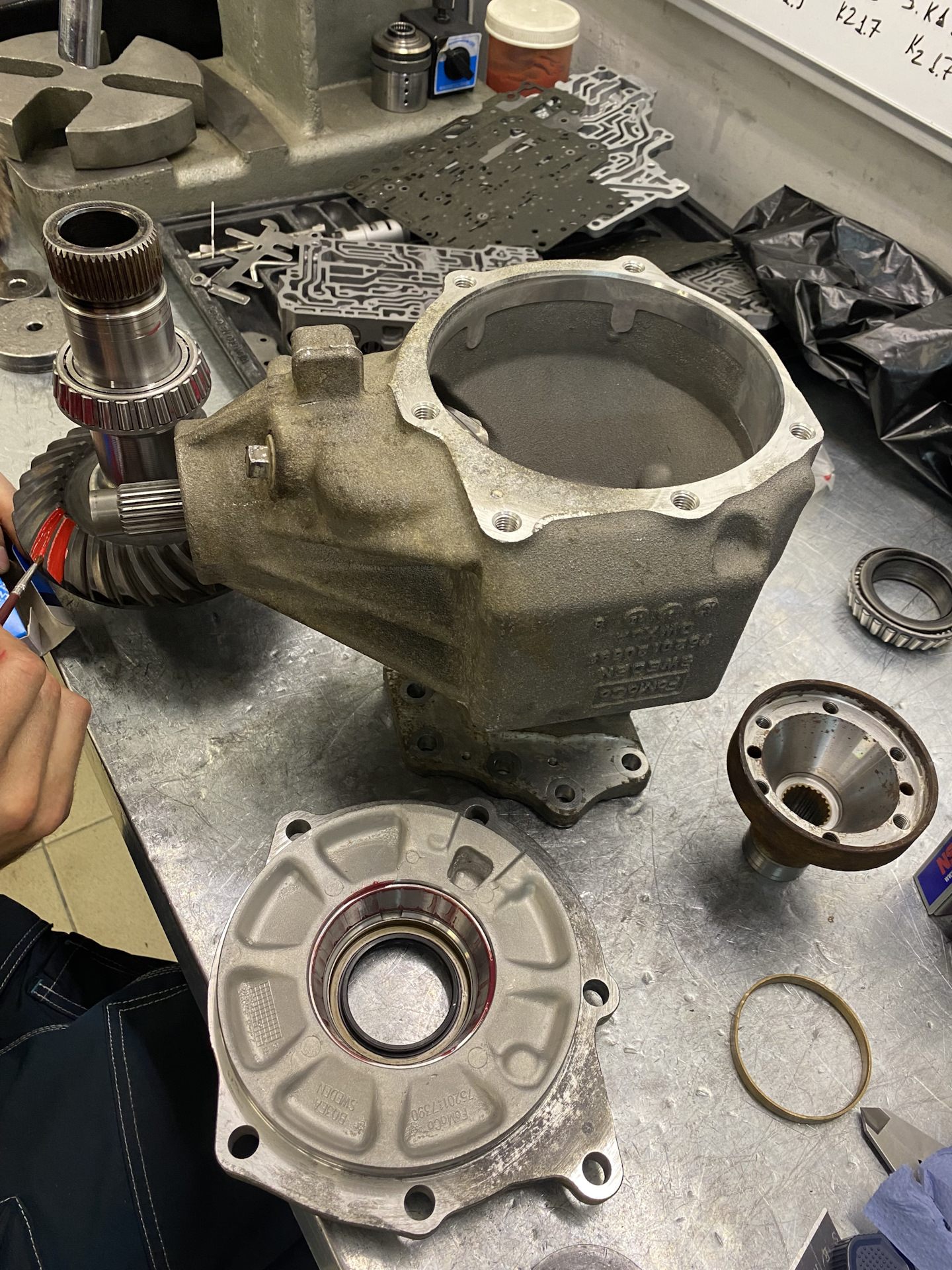 Ремонт угловой передачи Evoque — Land Rover Range Rover Evoque (1G), 2 ...