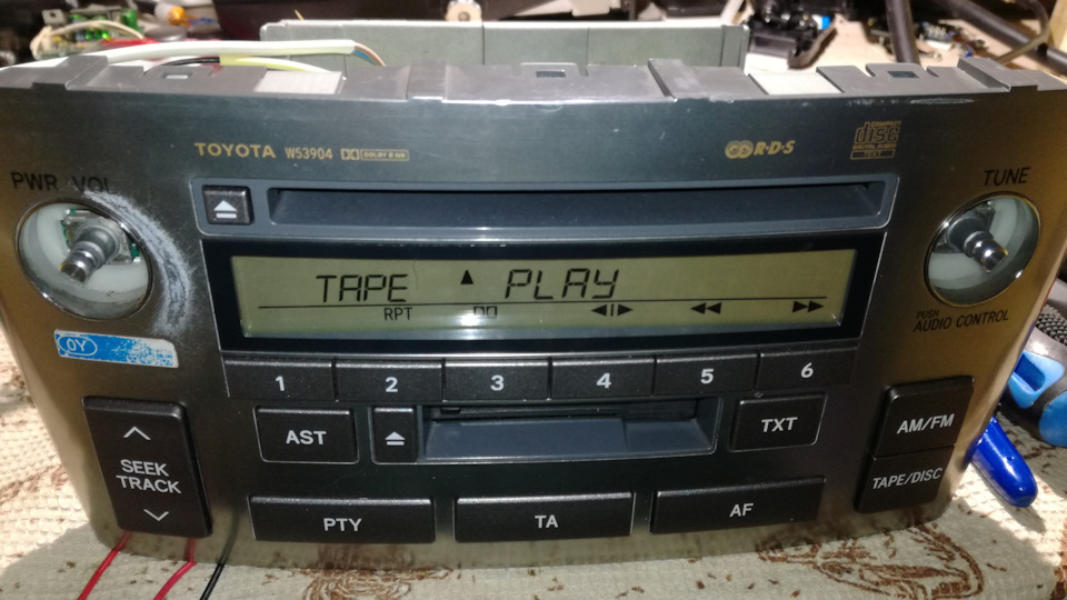 AUX TOYOTA AVENSIS W53904 — Citroen C3 Picasso, 1,4 л, 2012 года ...