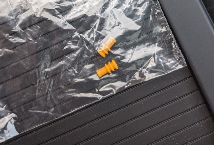 LED подсветка номера — Mercedes-Benz C-Class (W204), 1,8 л, 2007 года ...