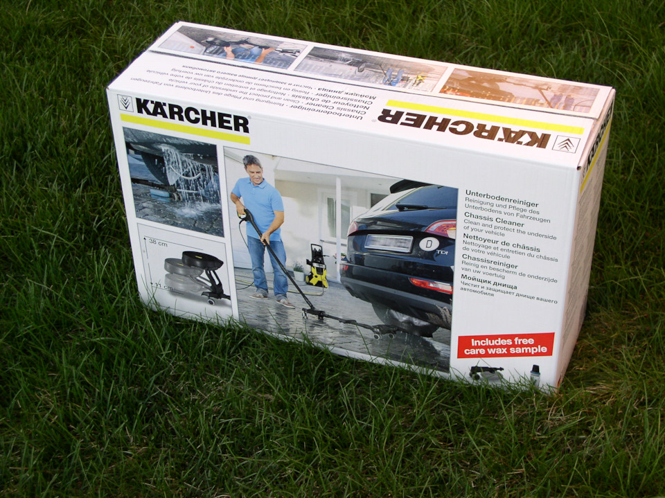 Karcher Chassis Cleaner — очистка днища автомобиля — Volkswagen Polo ...