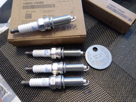 1884610060 Свечи зажигания KIA HYUNDAI | Запчасти на DRIVE2