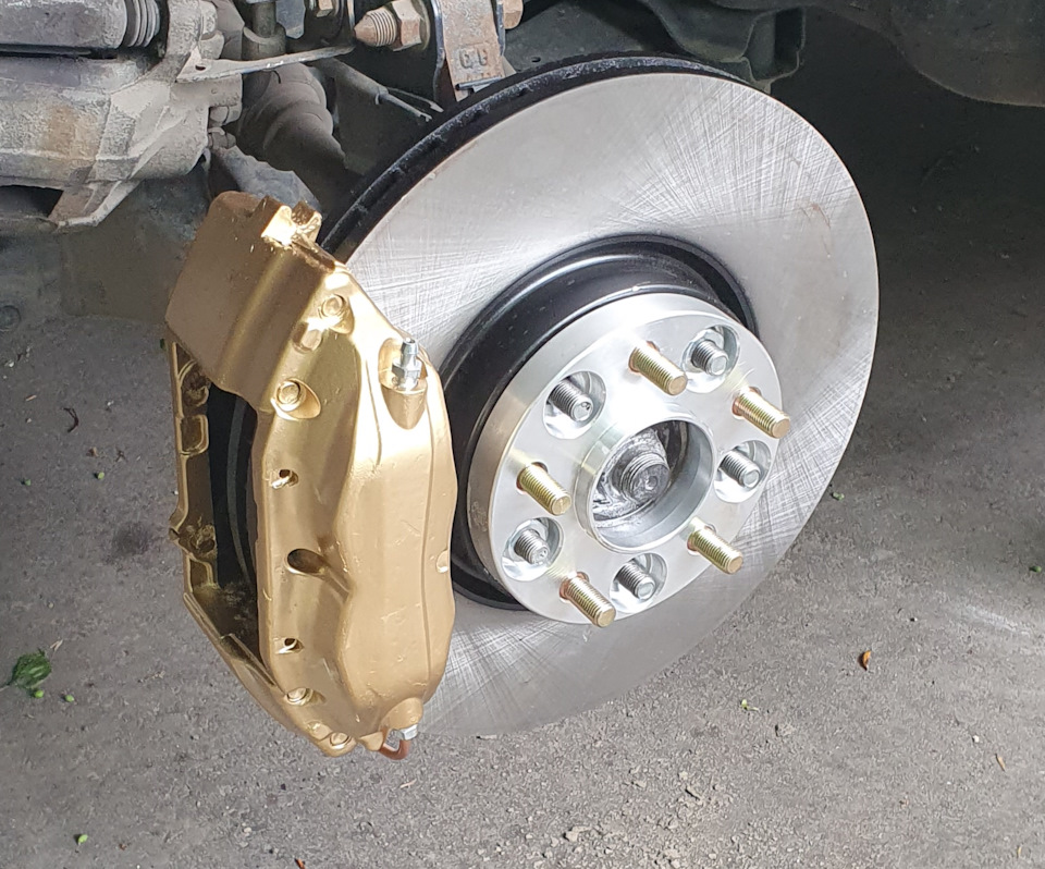 Brembo на Outlander — Mitsubishi Outlander (3G), 3 л, 2018 года ...