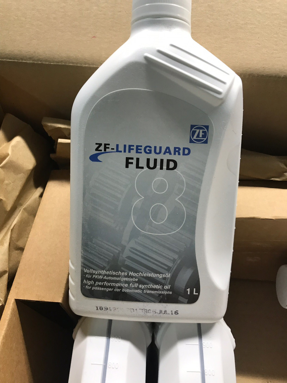 Замена масла в коробке ZF!) — Audi Q7 (2G), 3 л, 2015 года | плановое ...