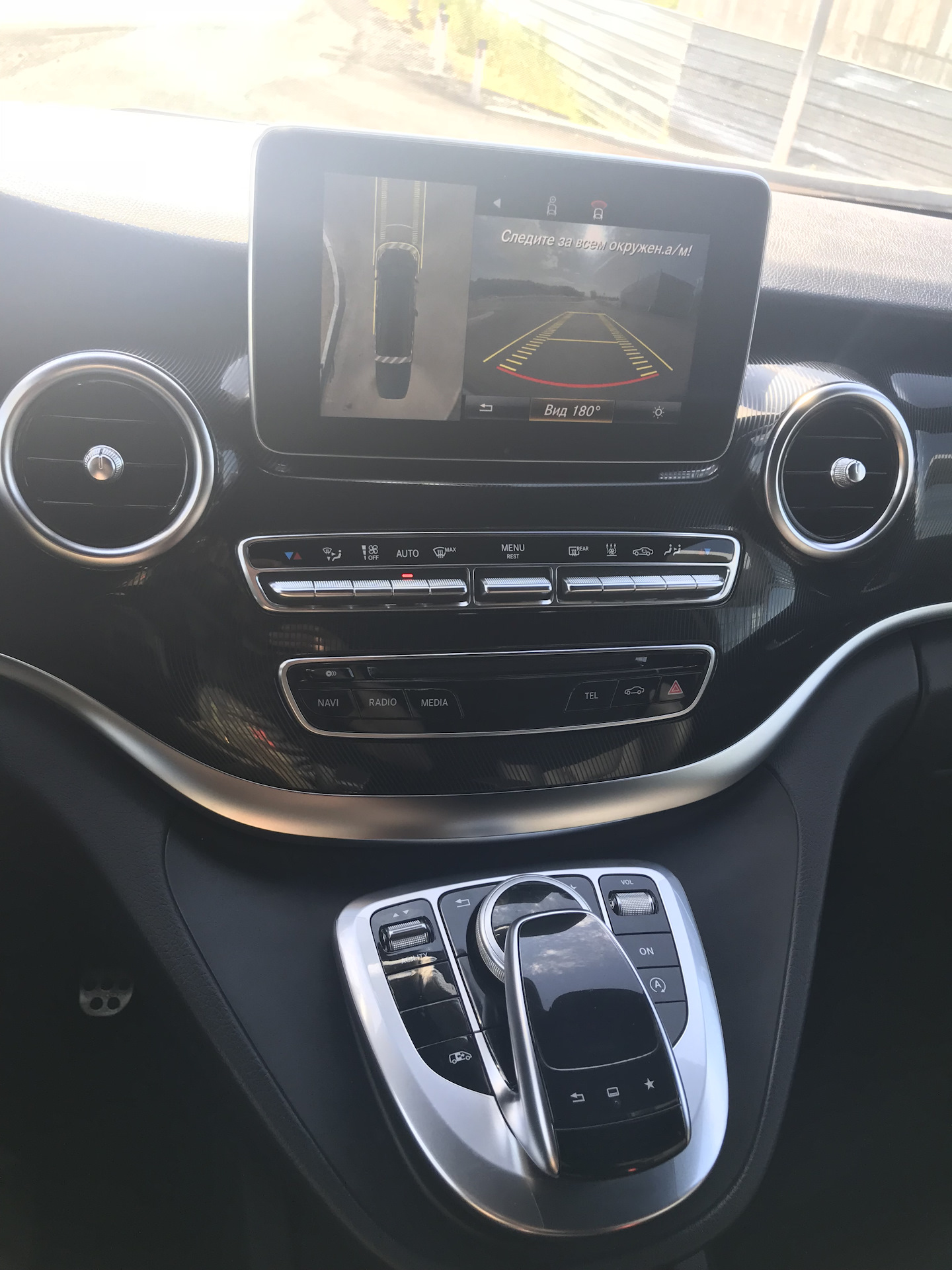 Салон, и немного знакомства с ним — Mercedes-Benz V-Class (W447), 2,2 л ...