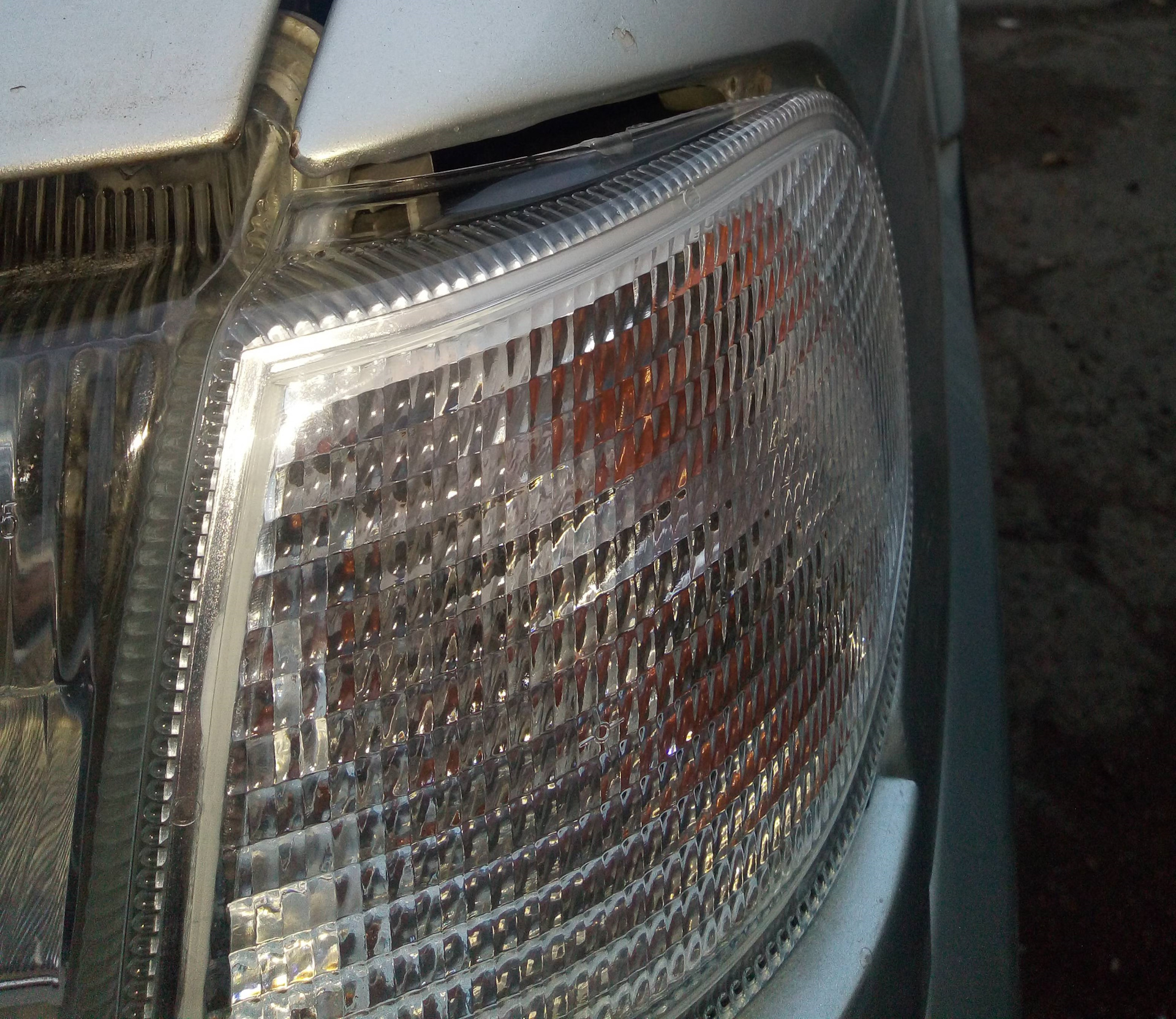 Фары Киржач и передние поворотники — Lada 2114, 1,5 л, 2005 года ...