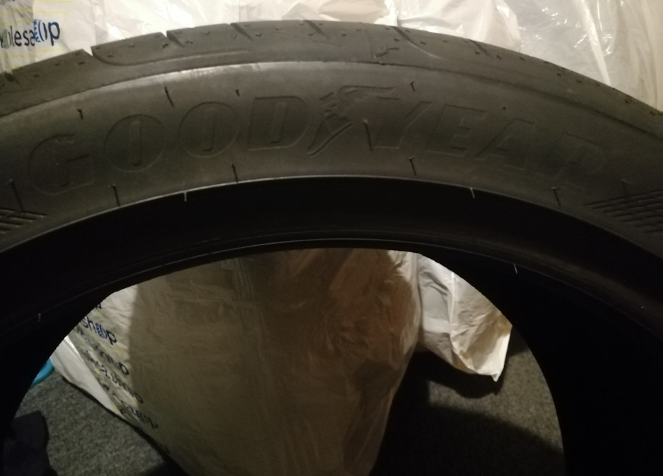 лето Goodyear 255/40R19 100Y XL Eagle F1 Asymmetric 5 FP — Audi A4 Allroad (B8), 2 л, 2013 года ...