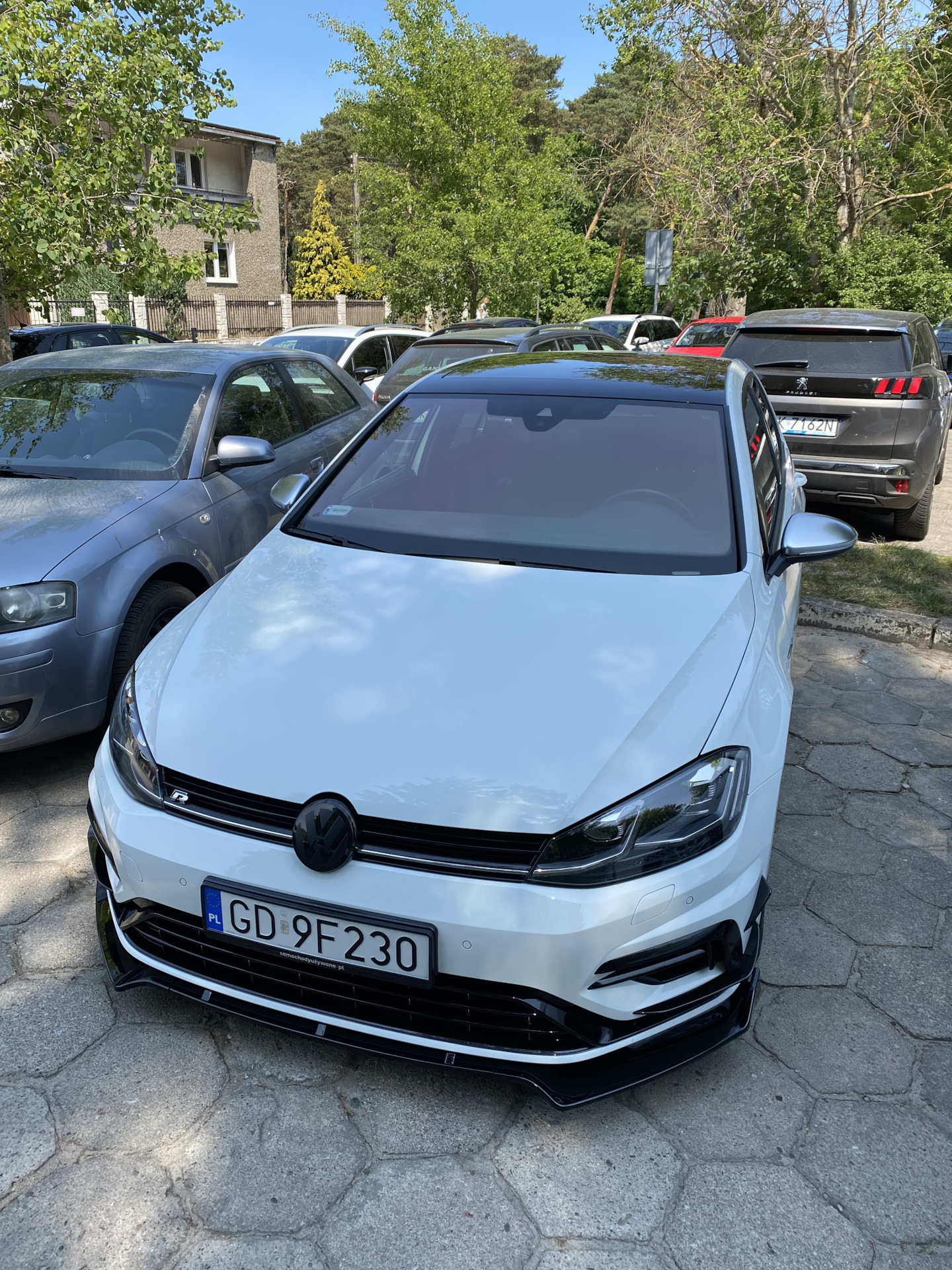 Первые шаги стайлинга — Volkswagen Golf R Mk7, 2 л, 2019 года ...