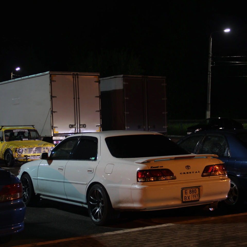 Осенняя встреча JDM — Toyota Cresta (100), 2,5 л, 1999 года ...